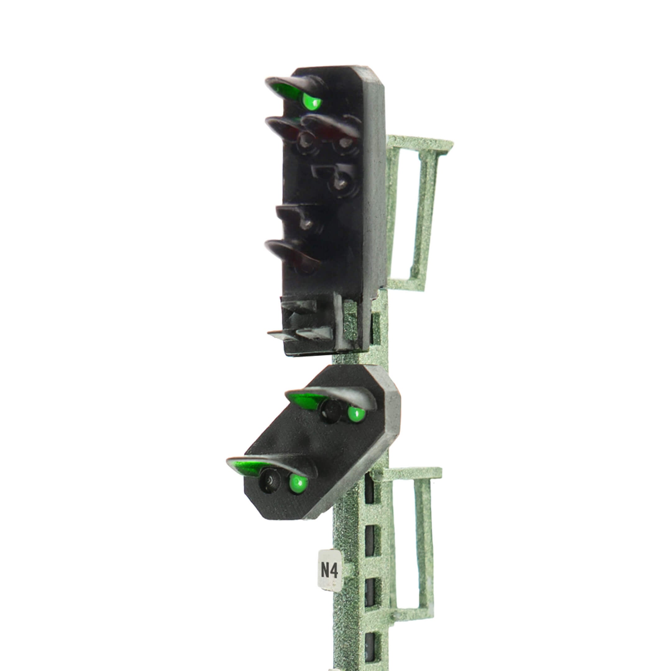 DB Ausfahr-Hauptsignal mit Vorsignal - Bausatz H0 EasyLine – Schneider ...